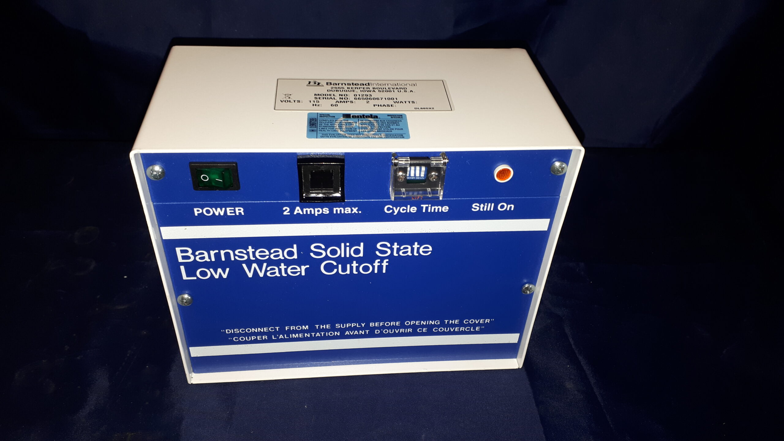 Barnstead Solid State Low Water Cutoff 1293 – Scientific Equipment Source